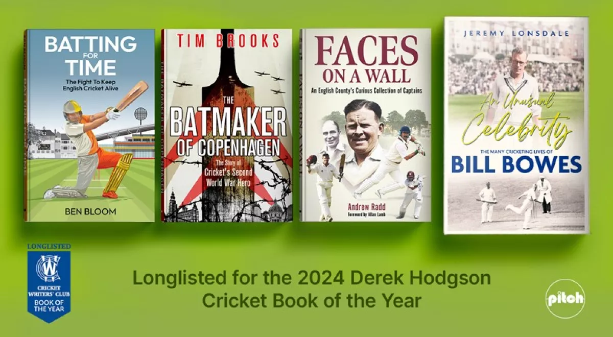 FOUR PITCH BOOKS LONG-LISTED FOR CWC AWARD | Pitch Publishing