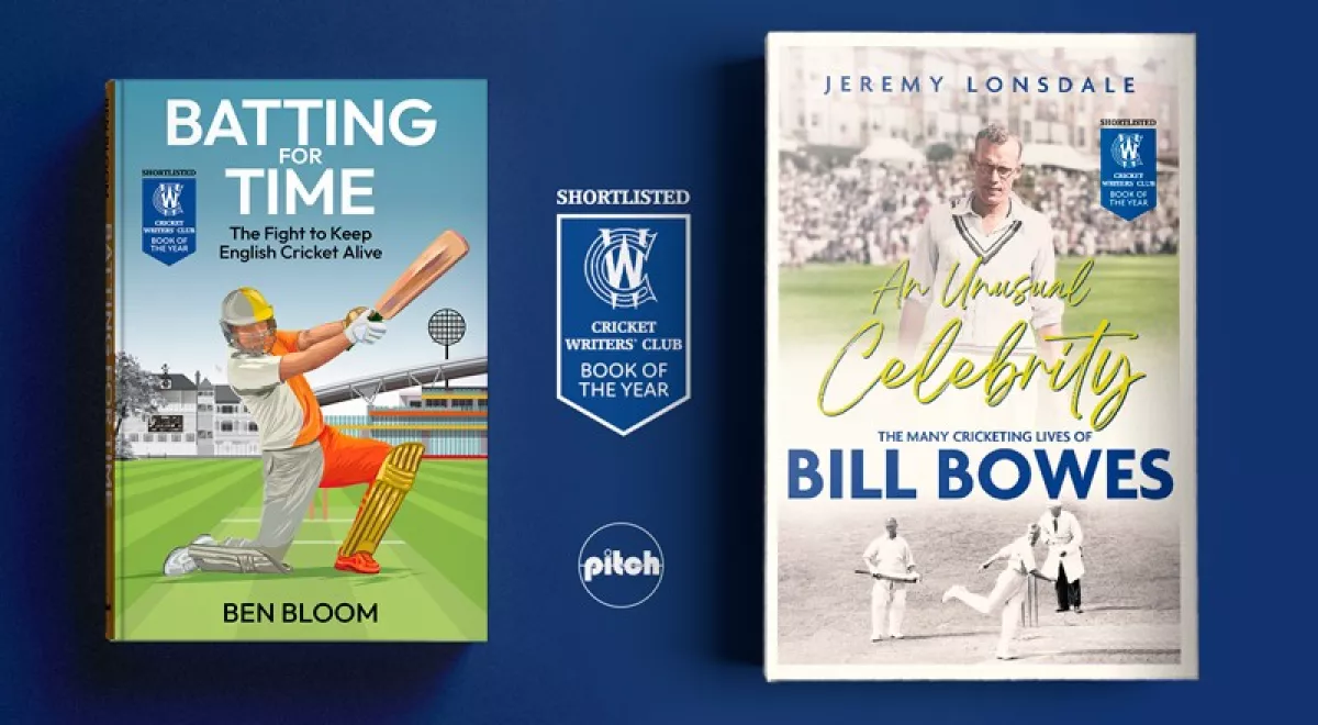 TWO PITCH BOOKS SHORTLISTED FOR CWC AWARD | Pitch Publishing